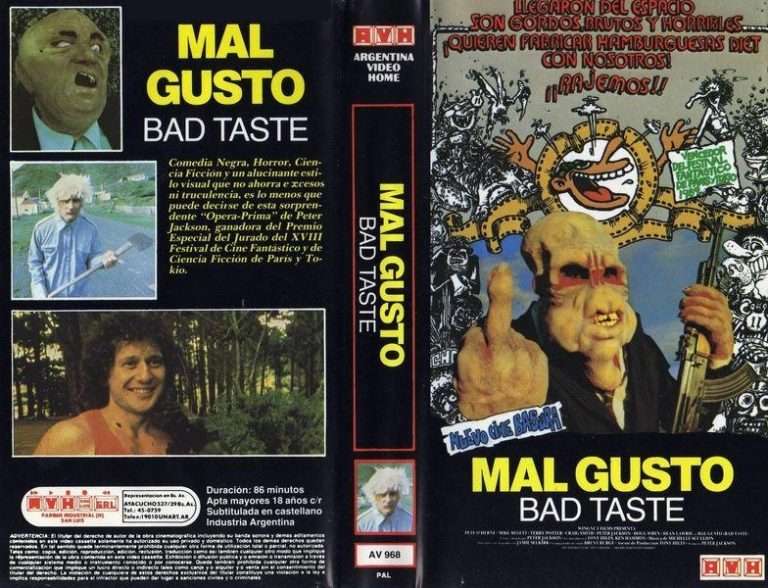 Bad Taste (1987) De Peter Jackson - RaroVHS – El Archivo Del Cine Raro ...