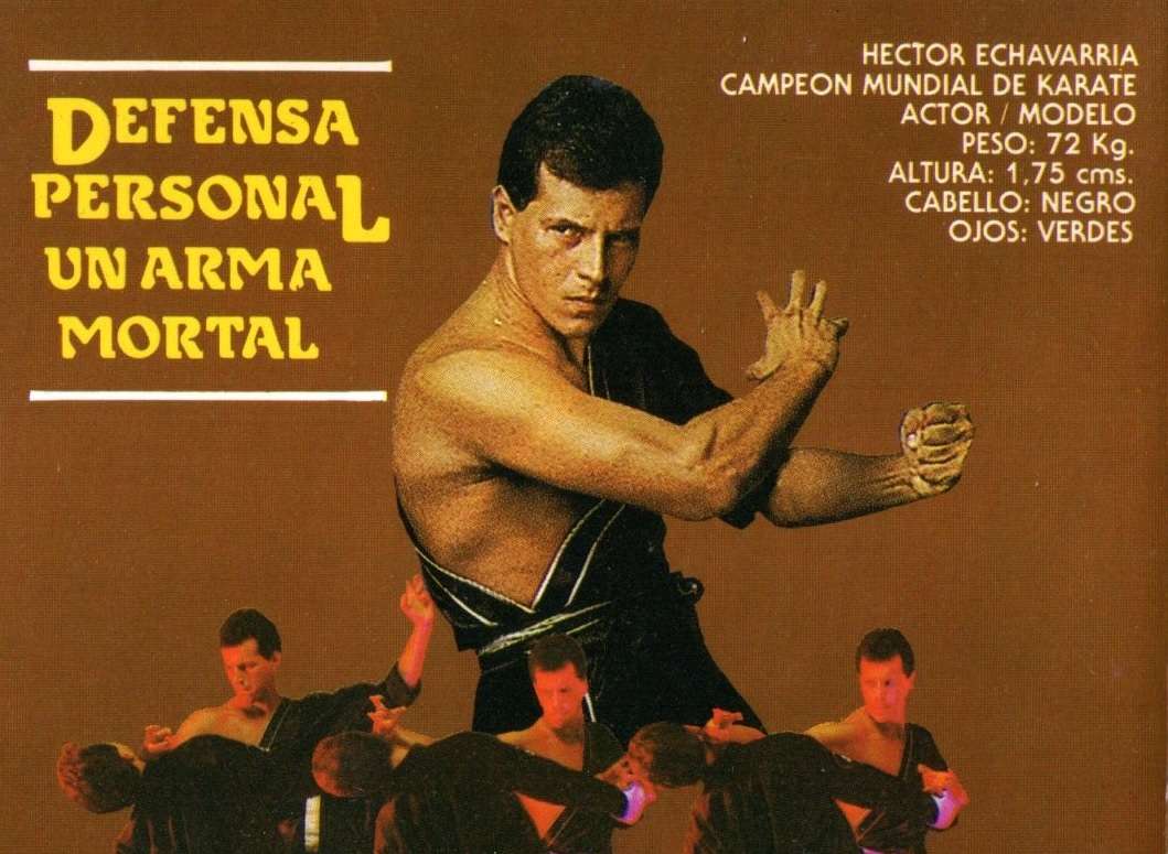 Hector Echavarría: Defensa Personal, Un Arma Mortal (1986) - RaroVHS ...