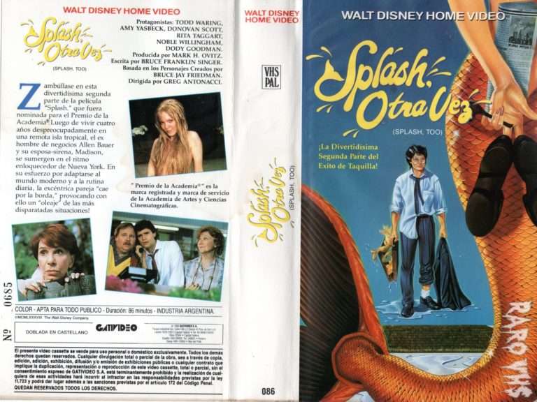 Splash Otra Vez (1988) Disney - Película Para TV - RaroVHS – El Archivo ...